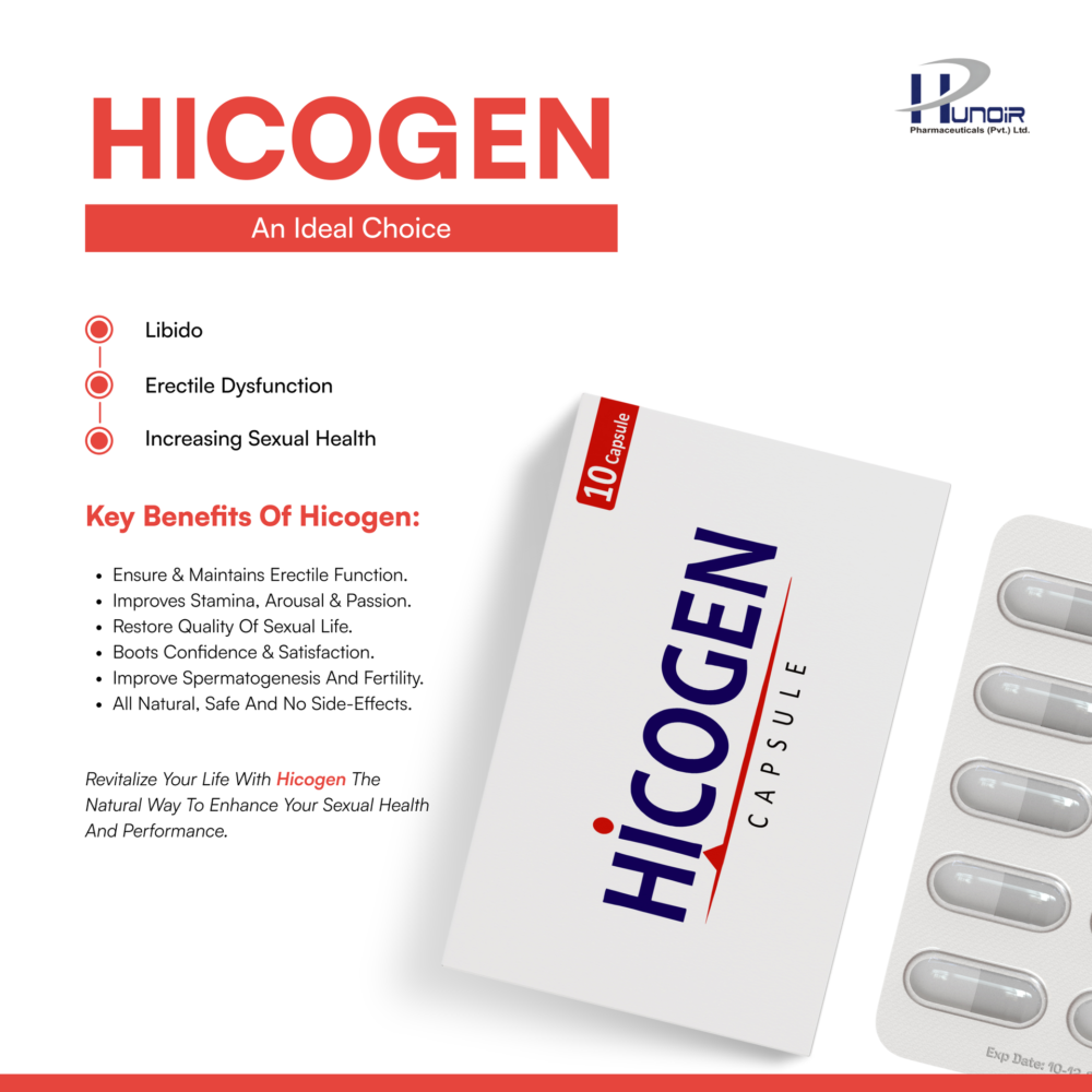 HICOGEN – The Natural Way To Delay Ejaculation & Maximum Performance